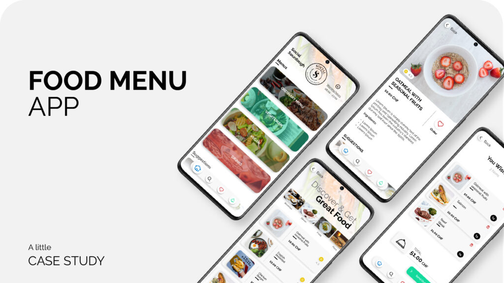 Food menu app – Taulant Haxhisefa